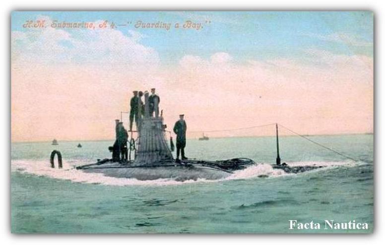Okręty podwodne: HMS A3, brytyjski okręt podwodny (typ 'A' ,1903)