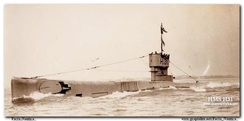 Okręty podwodne Wielkiej Brytanii: HMS H31.